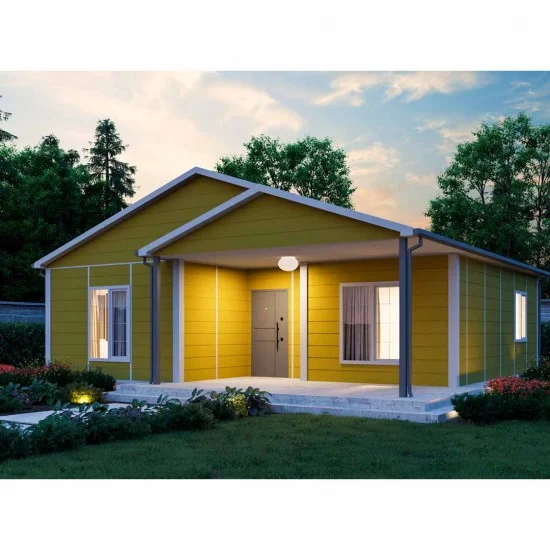 Papatya Tek Katlı Prefabrik Ev 83m²